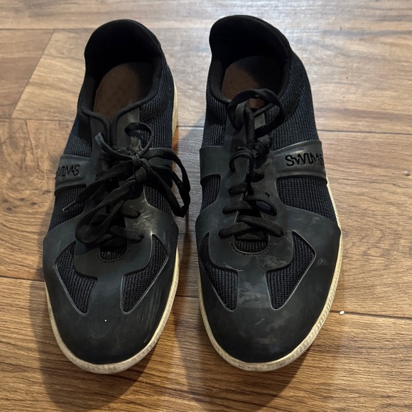 Swims | Shoes | Swims Mens Black And White Sneakers | Poshmark